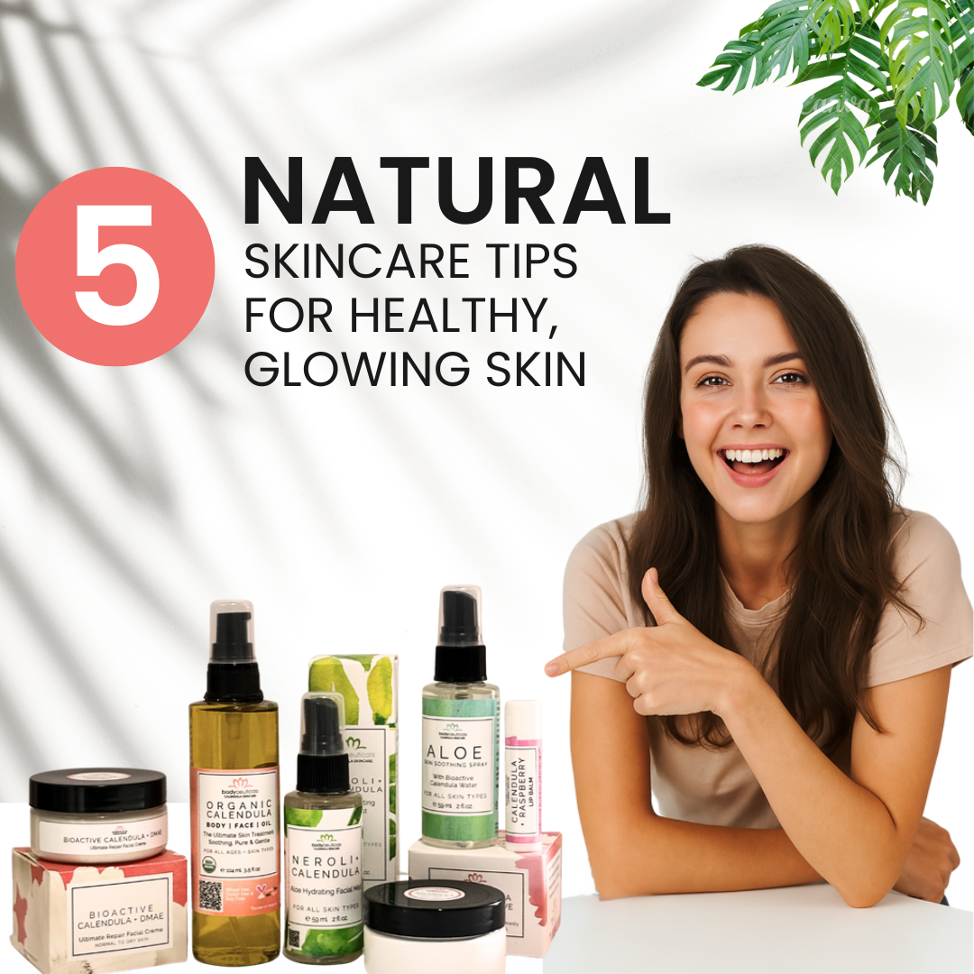 5 Natural Skincare Tips for Healthy Glowing Skin – Bodyceuticals ...