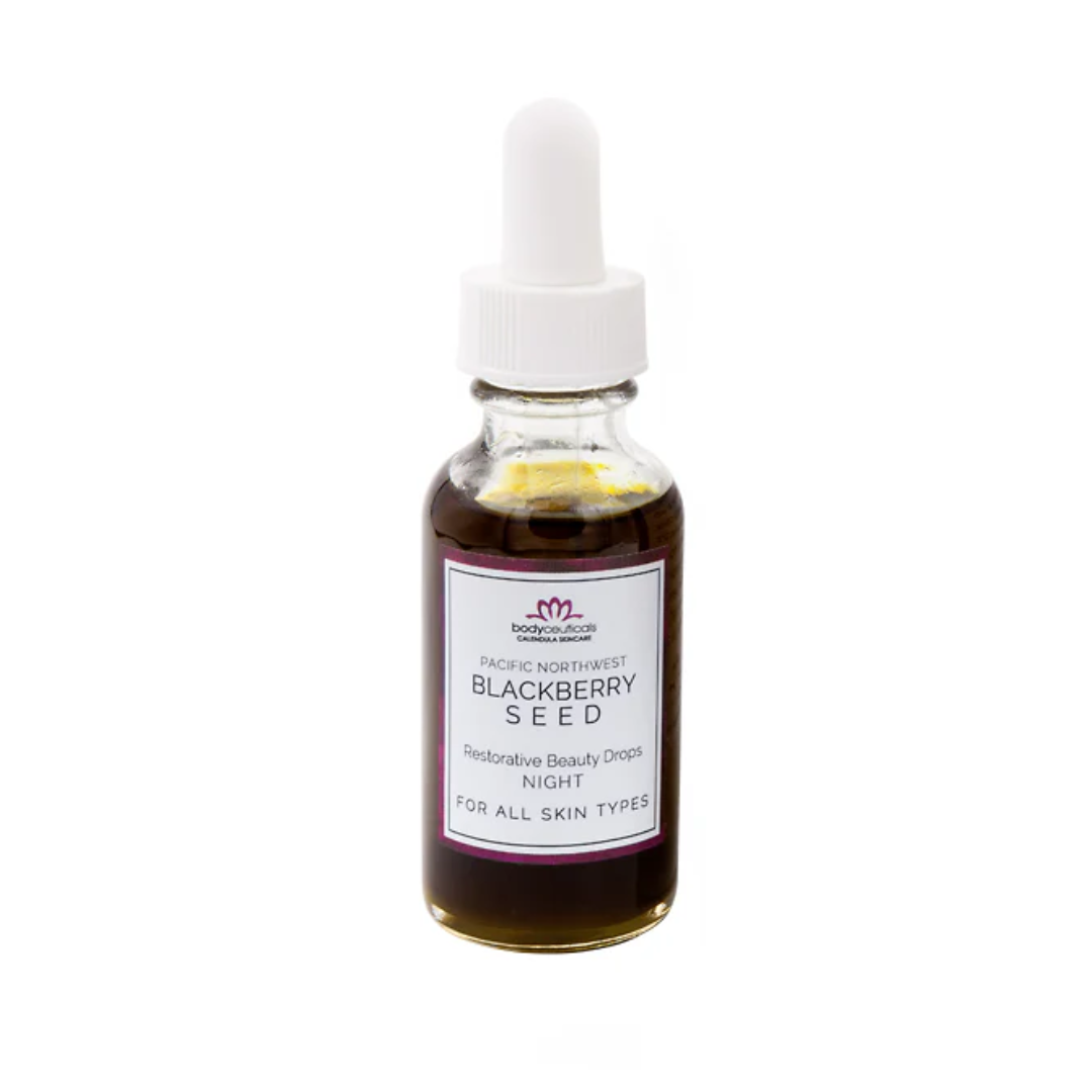 Blackberry Oil Beauty Drops - NIGHT – Bodyceuticals Calendula Skin Care