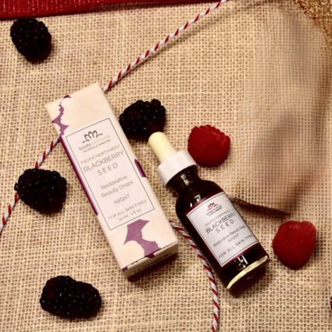 Blackberry Oil Beauty Drops - NIGHT – Bodyceuticals Calendula Skin Care